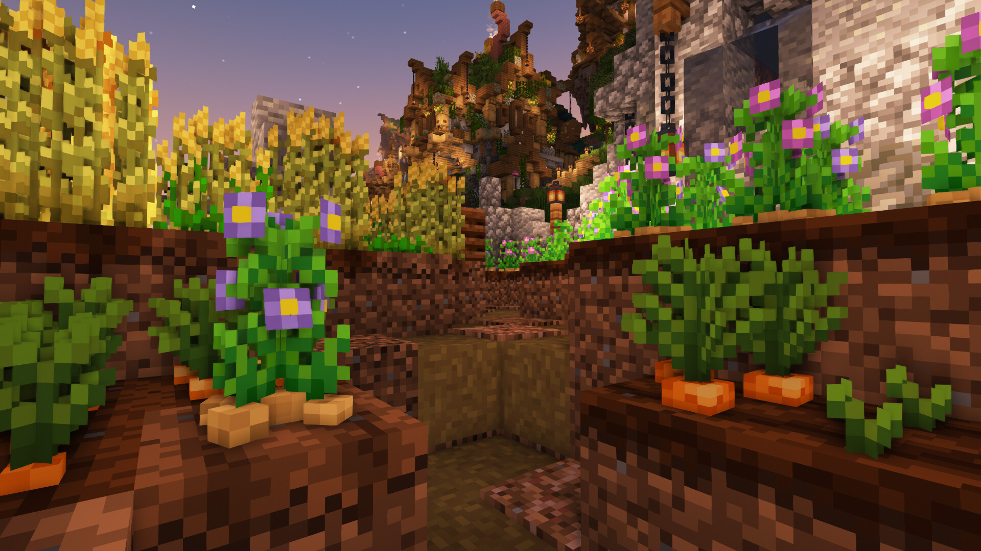 Better Crops 3D 16x With tall wheat Minecraft Texture Pack