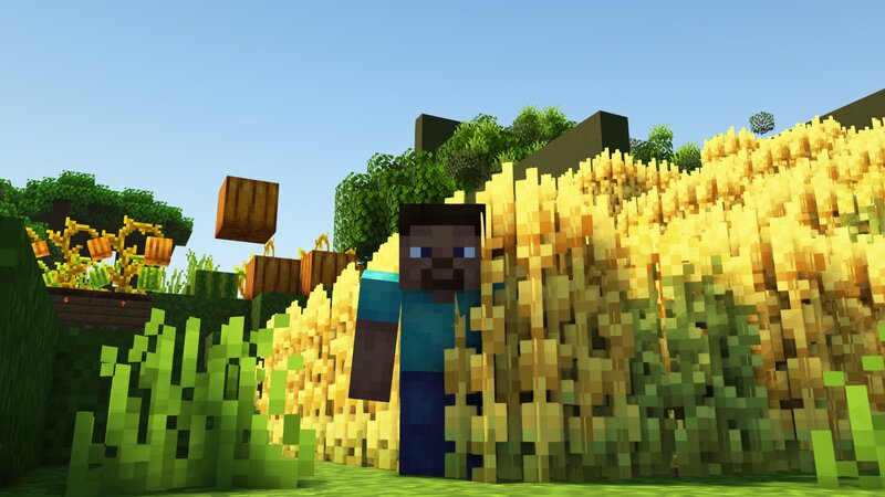 Better Crops 3D 16x With tall wheat Minecraft Texture Pack