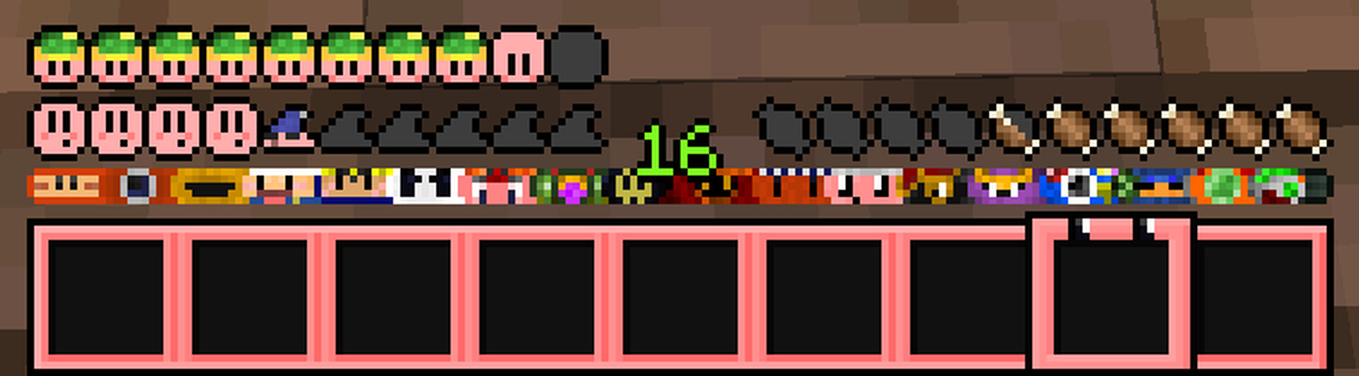 Giraffe's Kirby GUI 2.1 Minecraft Texture Pack