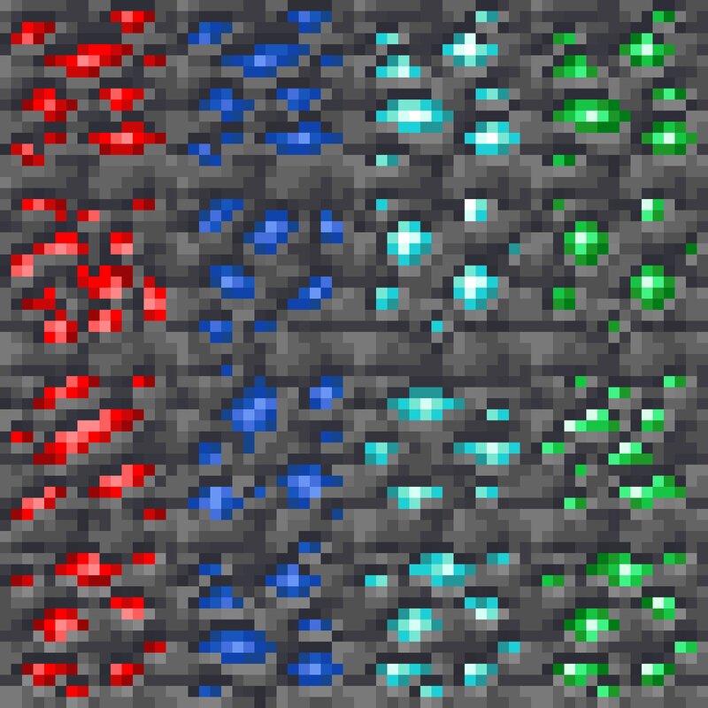 Ores Upon Ores Minecraft Texture Pack