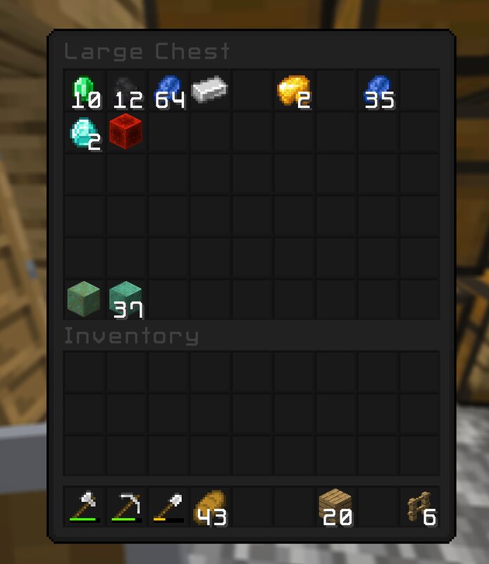 Basic Survival GUI Tweaks Minecraft Texture Pack