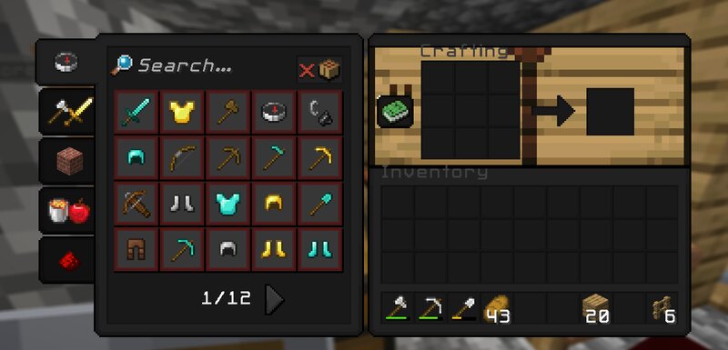 Basic Survival GUI Tweaks Minecraft Texture Pack