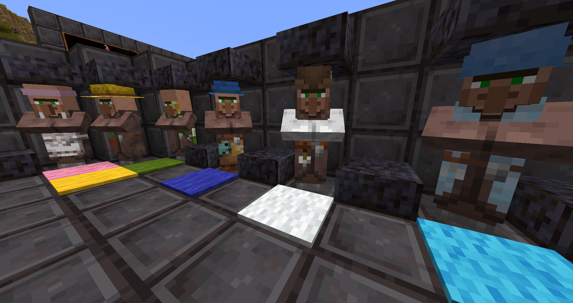 Wooly Villagers Minecraft Texture Pack