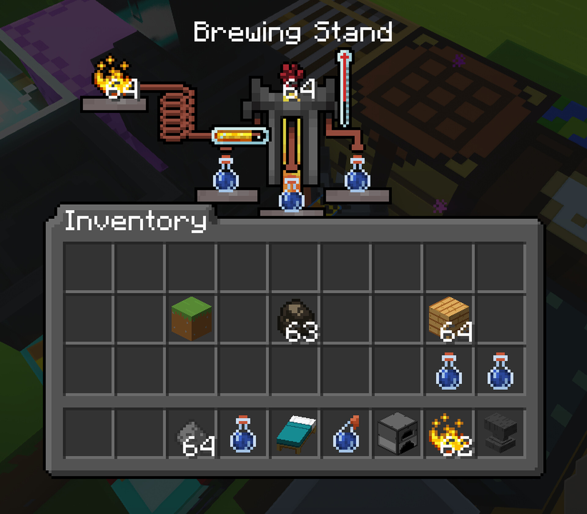 Diegetic GUI - fancy immersive menus! Minecraft Texture Pack