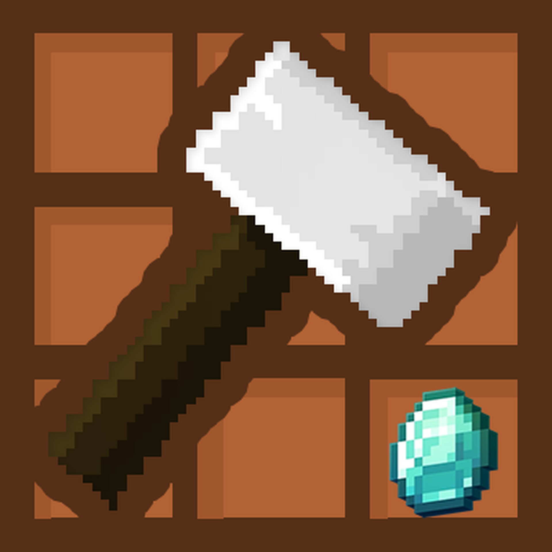 Diegetic GUI - fancy immersive menus! Minecraft Texture Pack