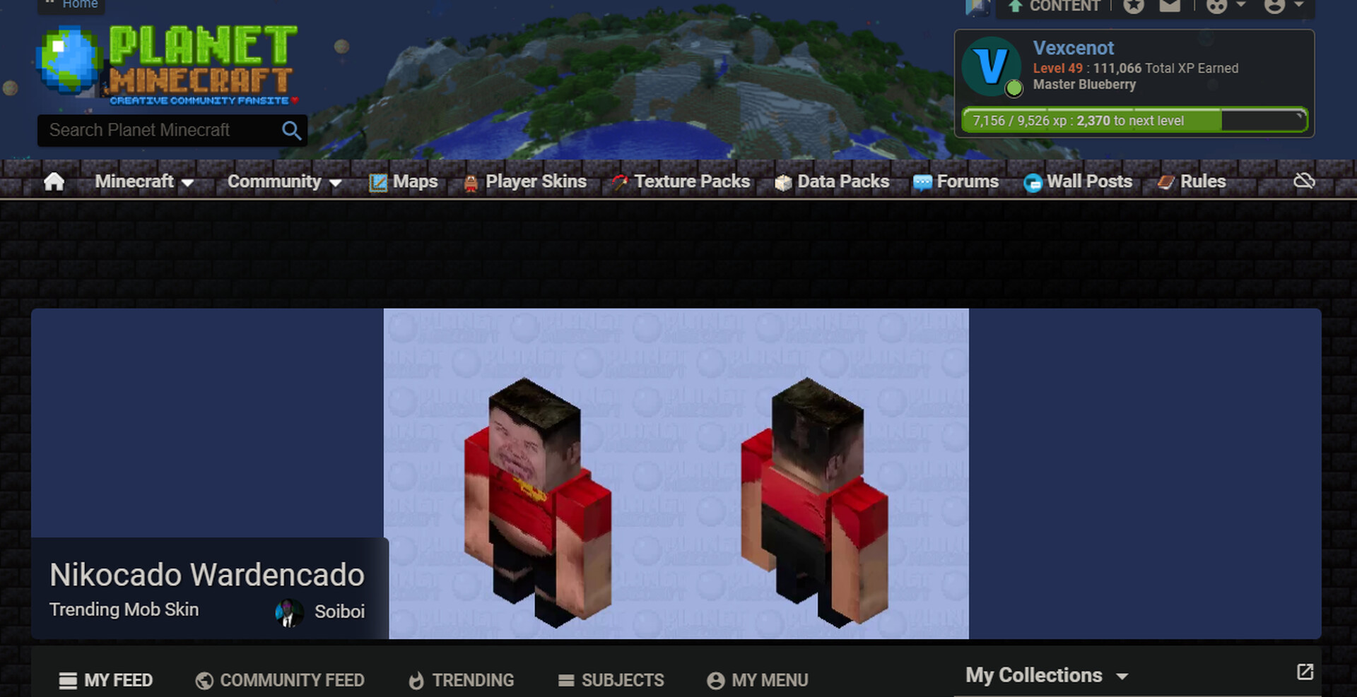 Diegetic GUI - fancy immersive menus! Minecraft Texture Pack