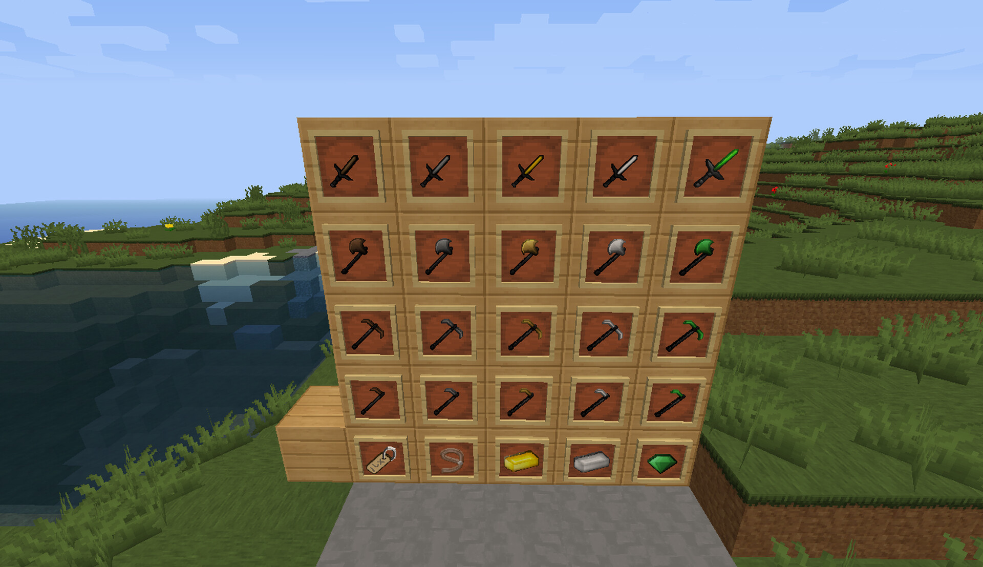 Green Diamond Recource pack for PvP Minecraft Texture Pack