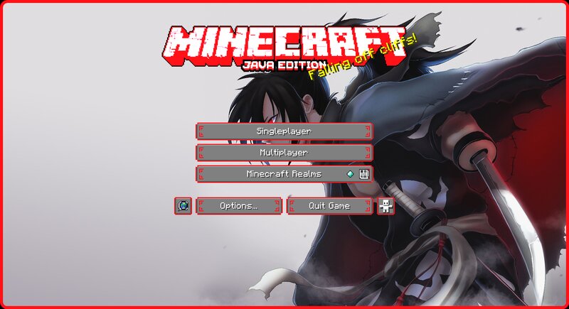 Dororo Custom GUI Pack Minecraft Texture Pack