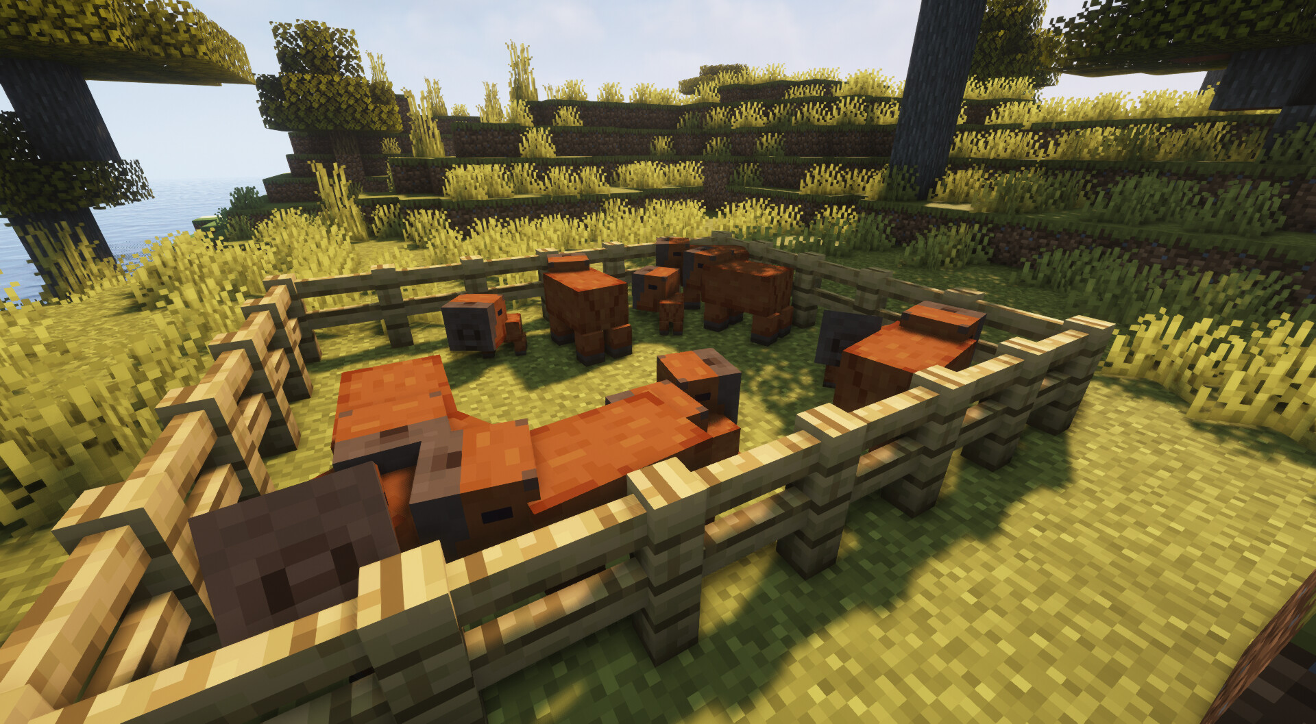 [1.17 - 1.19] Capybara Pigs Minecraft Texture Pack