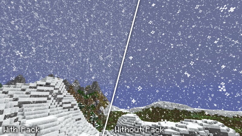 Better Rain & Snow Texture Pack Minecraft Texture Pack