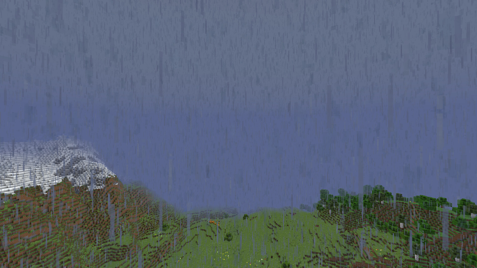 Better Rain & Snow Texture Pack Minecraft Texture Pack