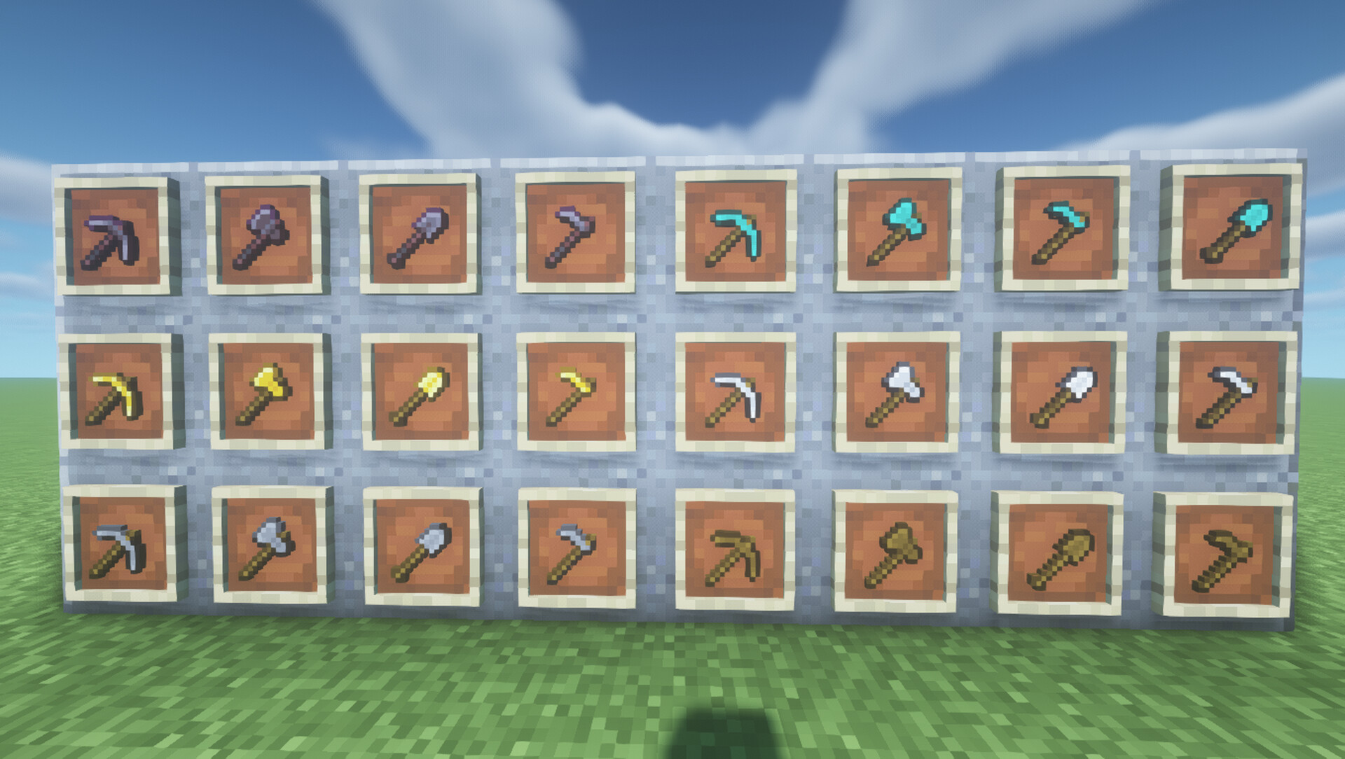 smaller tools 1.18.2 Minecraft Texture Pack