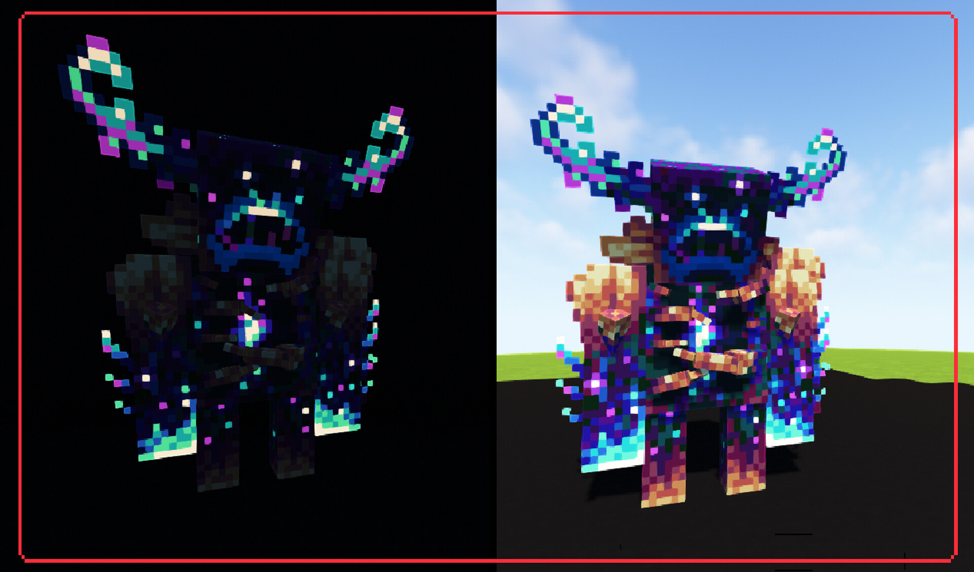 Crystal Sculk | Sound and Fixes Update Minecraft Texture Pack