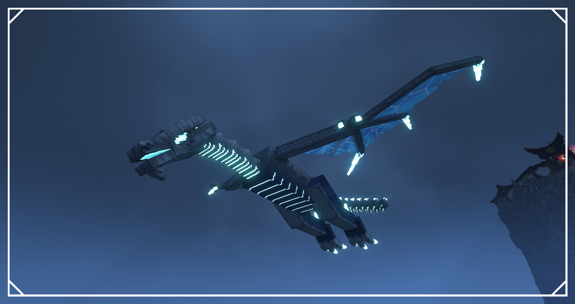 Boreal dragon | Ninjago [Optifine CEM] Minecraft Texture Pack