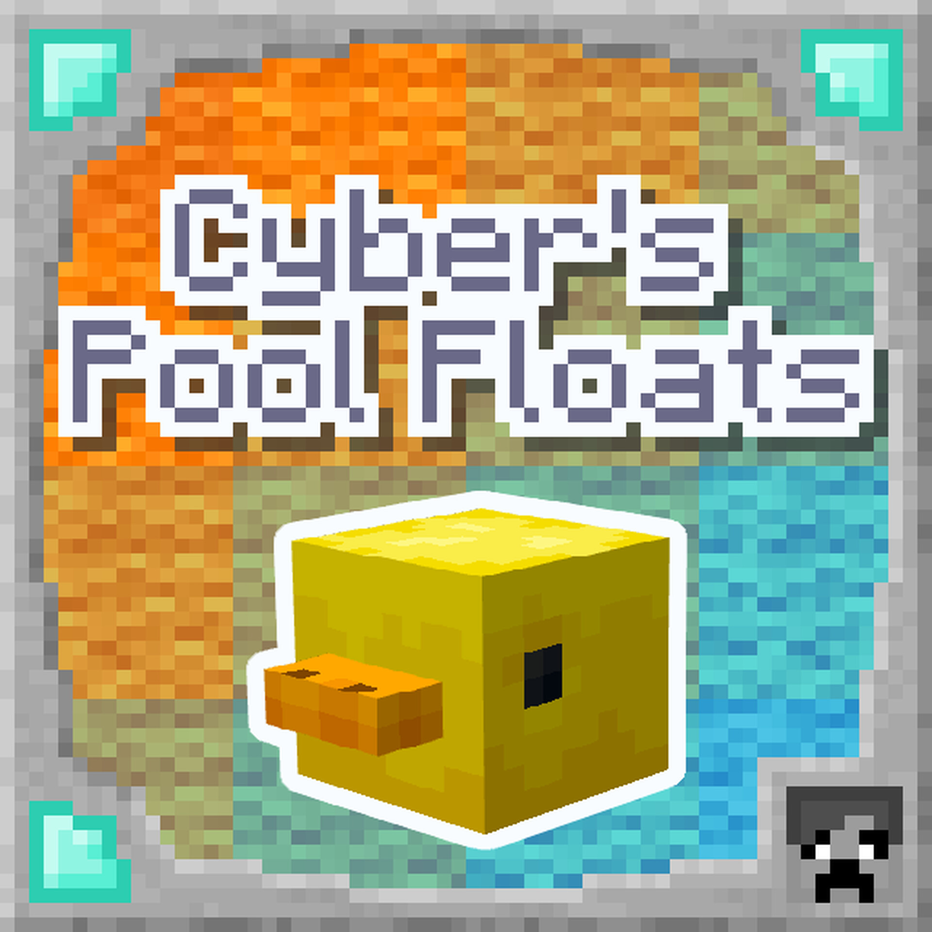 Cyber's Pool Floats Minecraft Texture Pack