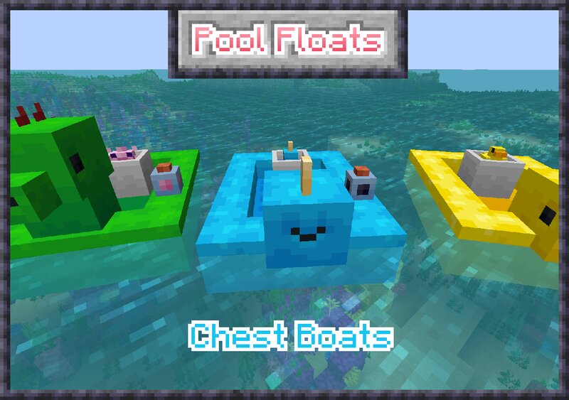 Cyber's Pool Floats Minecraft Texture Pack