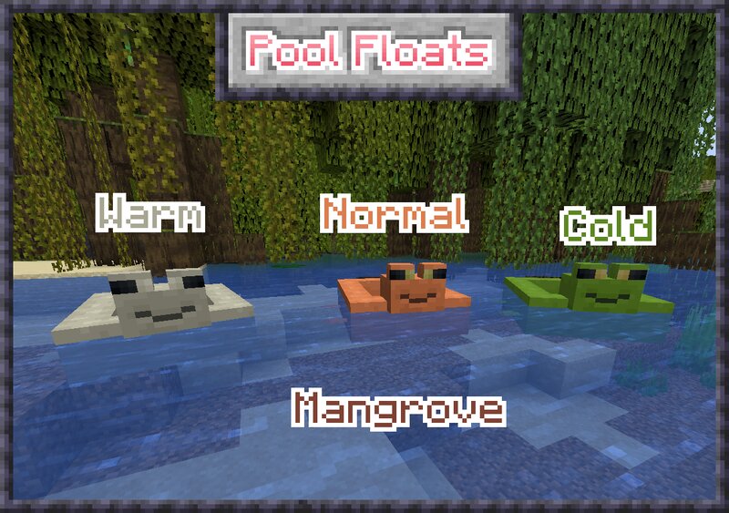 Cyber's Pool Floats Minecraft Texture Pack