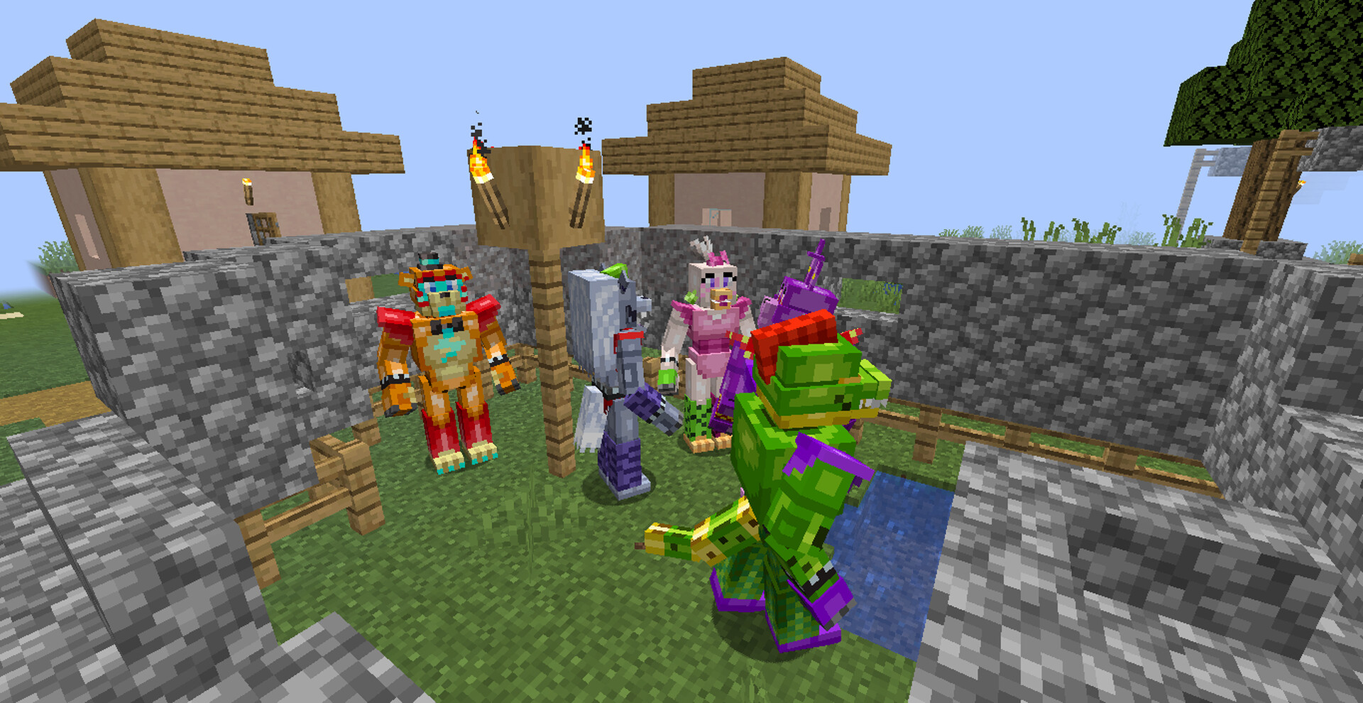 Glamrock Bonnie Bunny (Glamrock Freddy fazbear n` friends addon ...