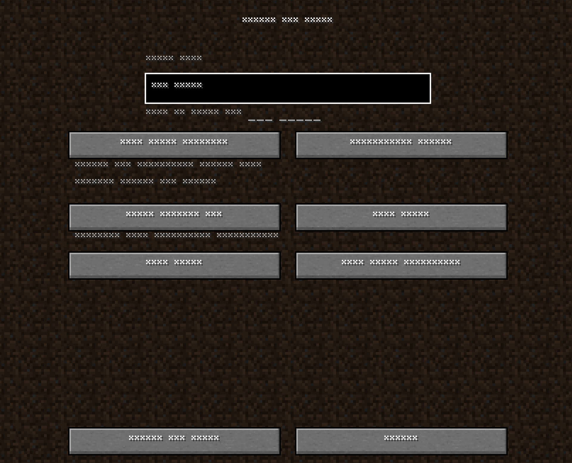 Minecraft: Censored Edition Minecraft Texture Pack