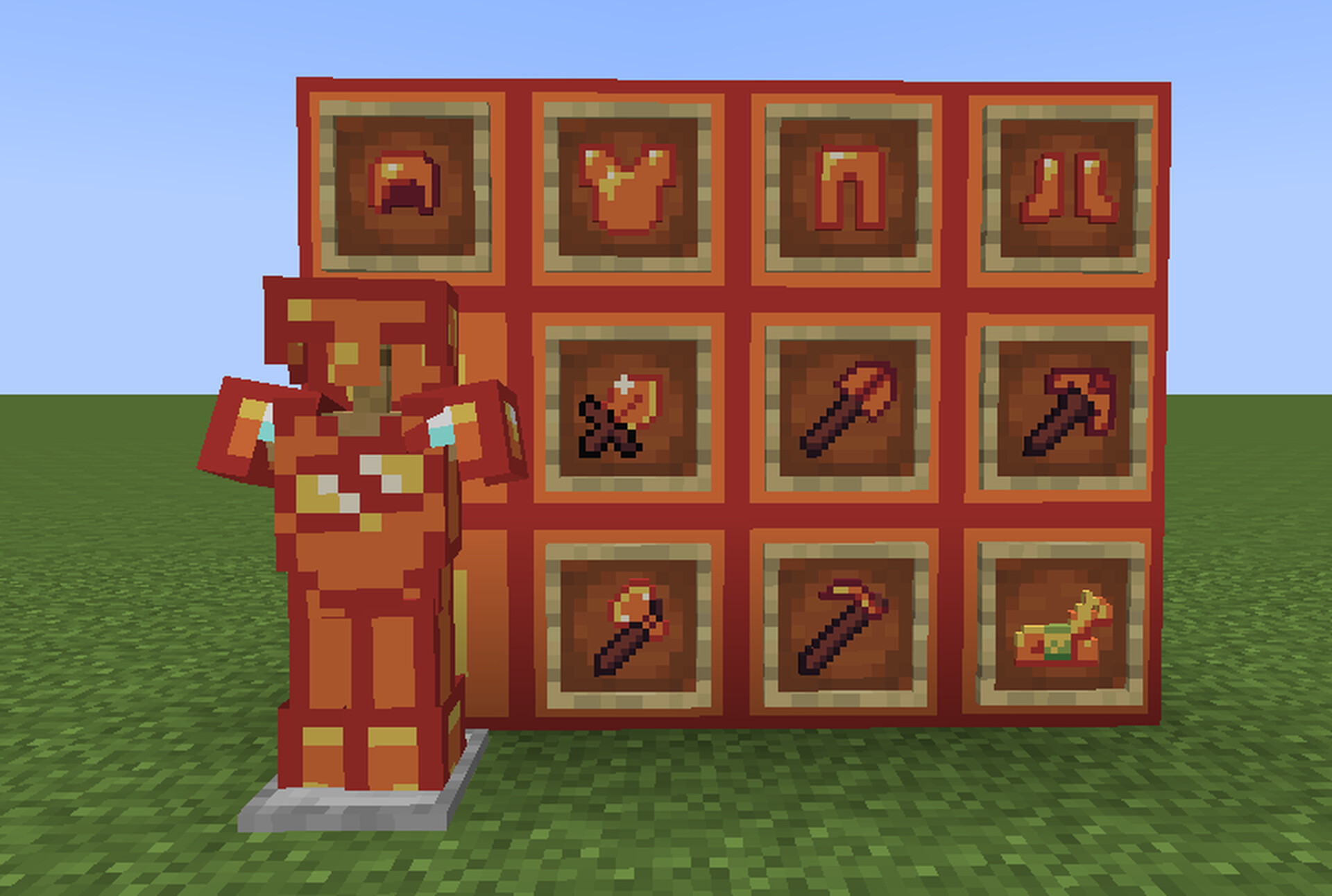 Orange Patrick Diamond Minecraft Texture Pack