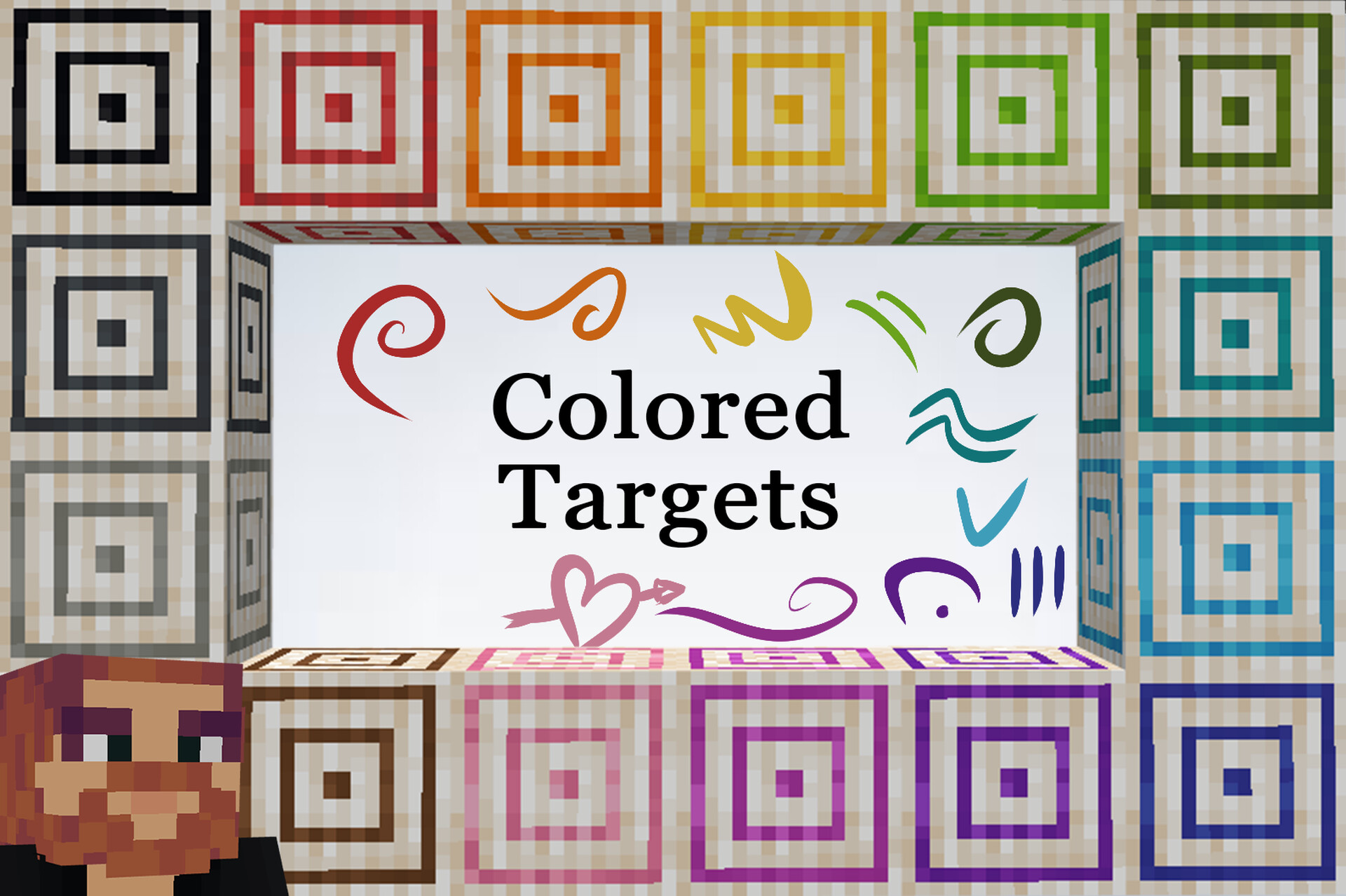 Color Targets - (Optifine Required) Minecraft Texture Pack