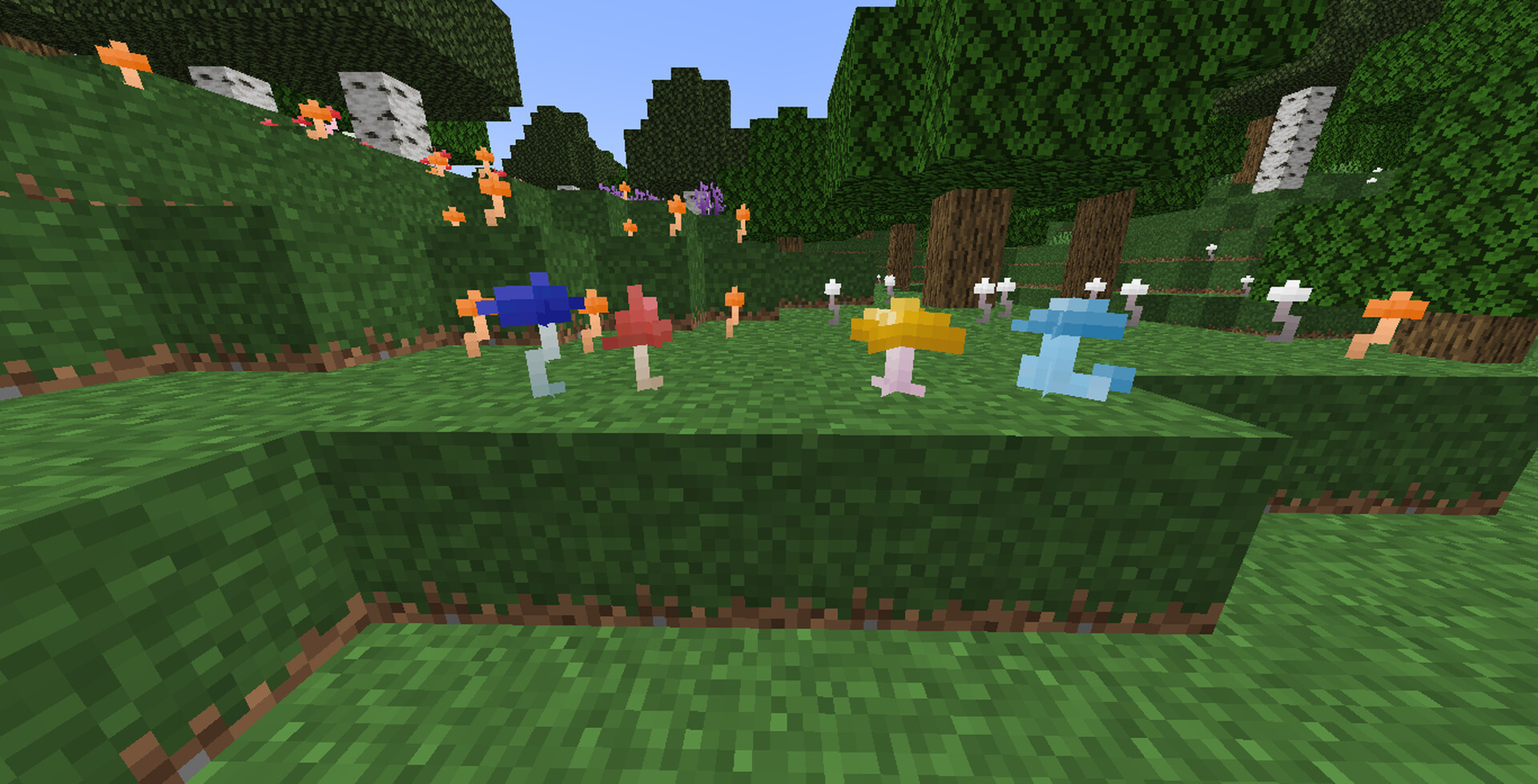 Fungal Flowers! Minecraft Texture Pack