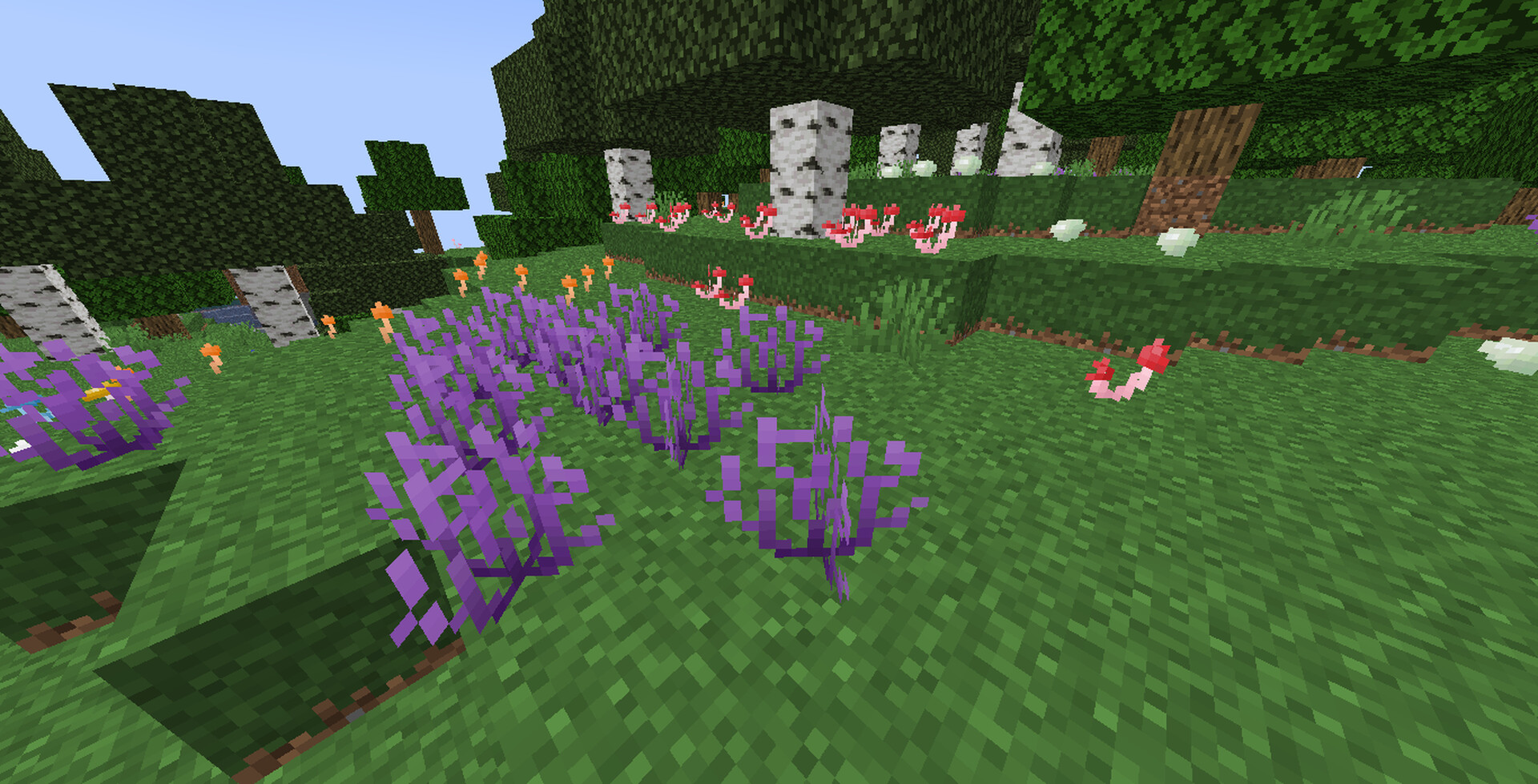 Fungal Flowers! Minecraft Texture Pack