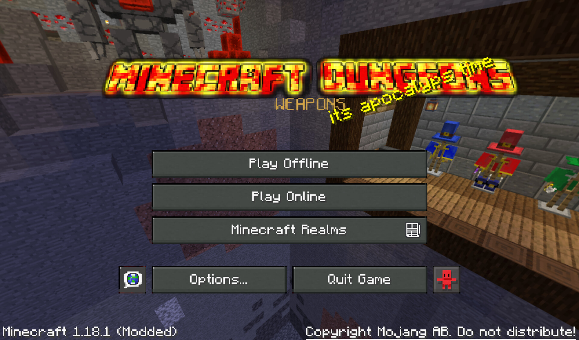 Minecraft Dungeons experience Minecraft Texture Pack