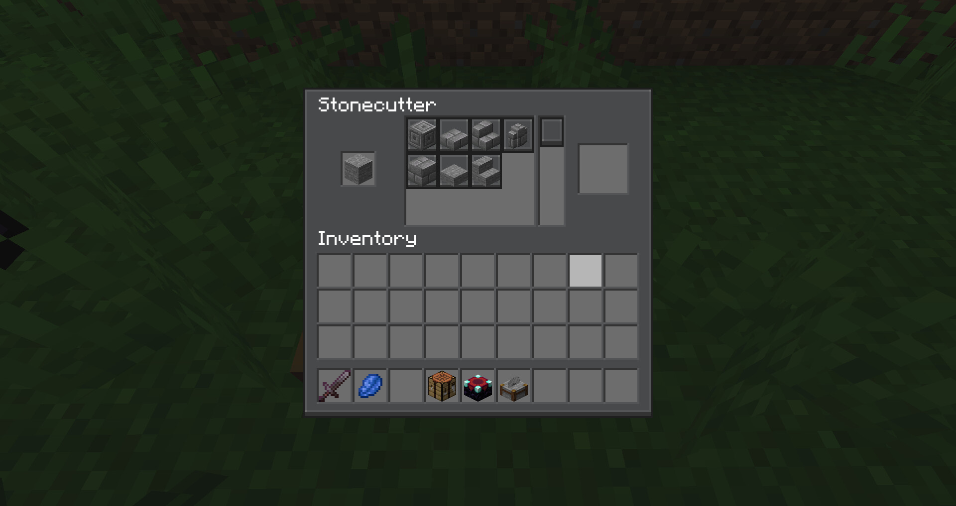 New UI on Java Minecraft Texture Pack