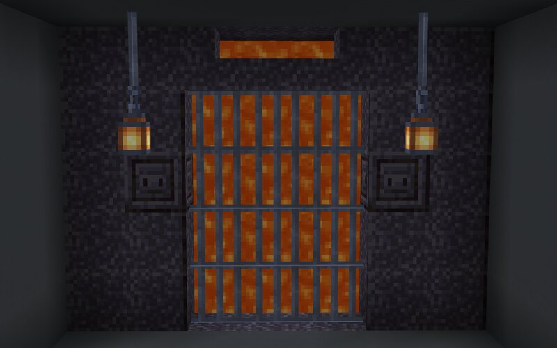 Cleaner, Darker Iron Bars Minecraft Texture Pack