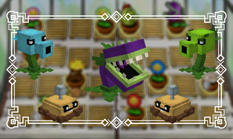 Pvz ZenGarden Minecraft Texture Pack