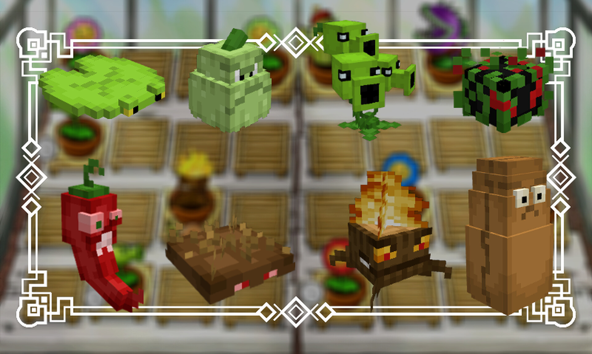 Pvz ZenGarden Minecraft Texture Pack