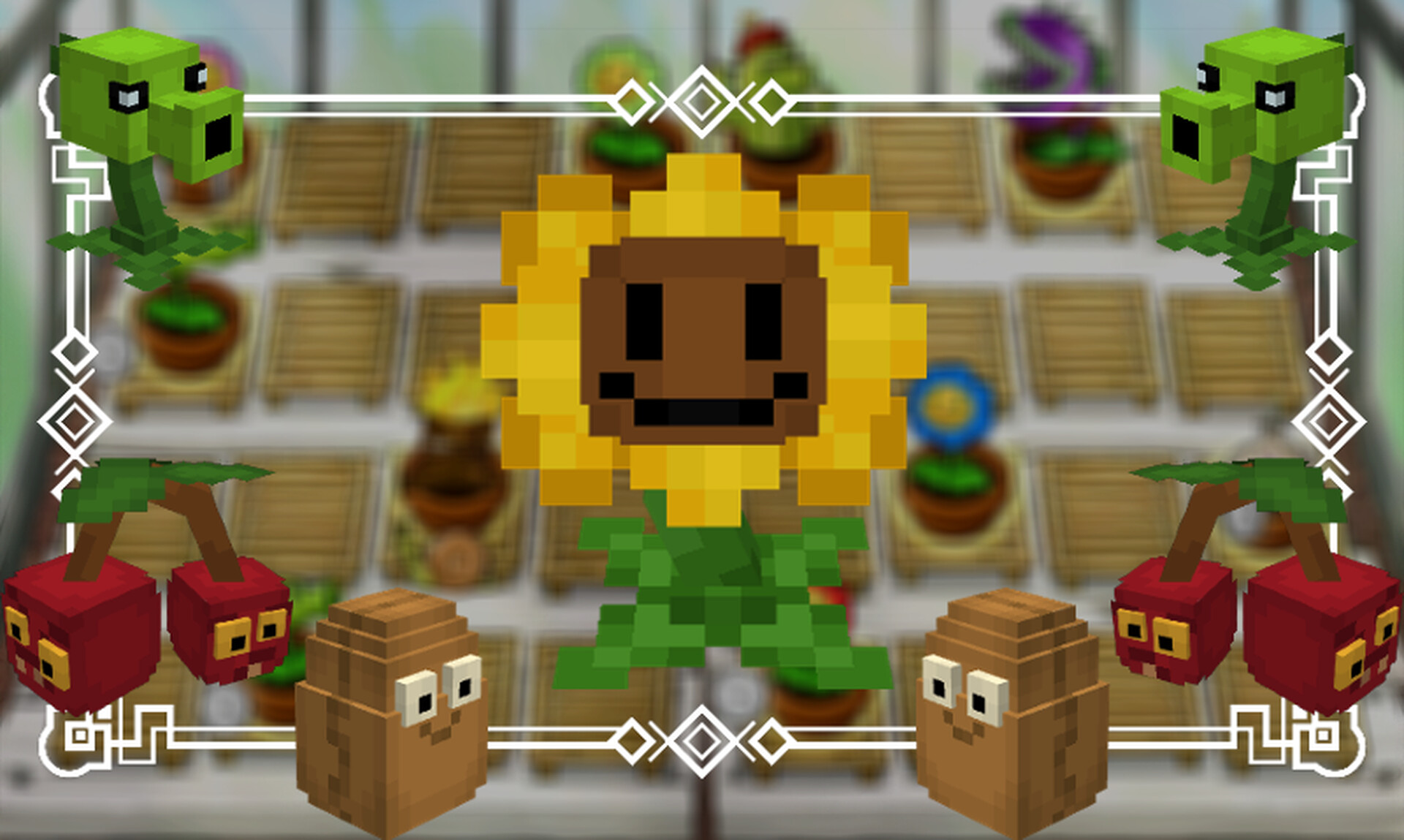 Pvz ZenGarden Minecraft Texture Pack