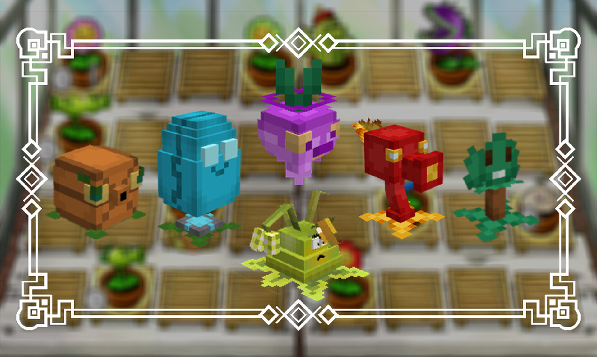 Pvz ZenGarden Minecraft Texture Pack