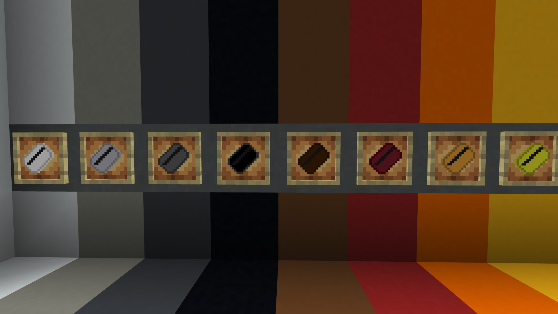 Dyes to Key Cards Minecraft Texture Pack