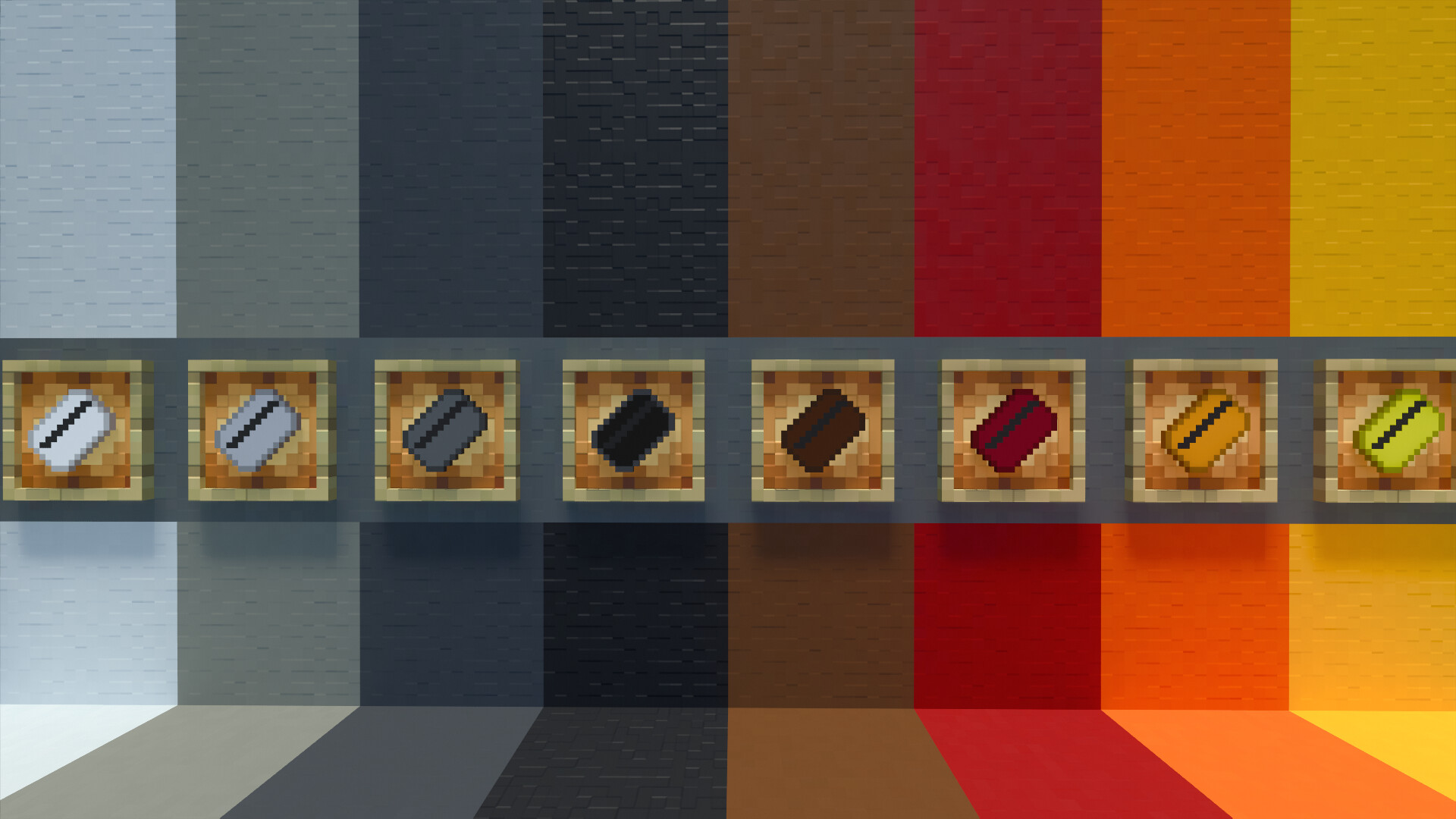 Dyes to Key Cards Minecraft Texture Pack