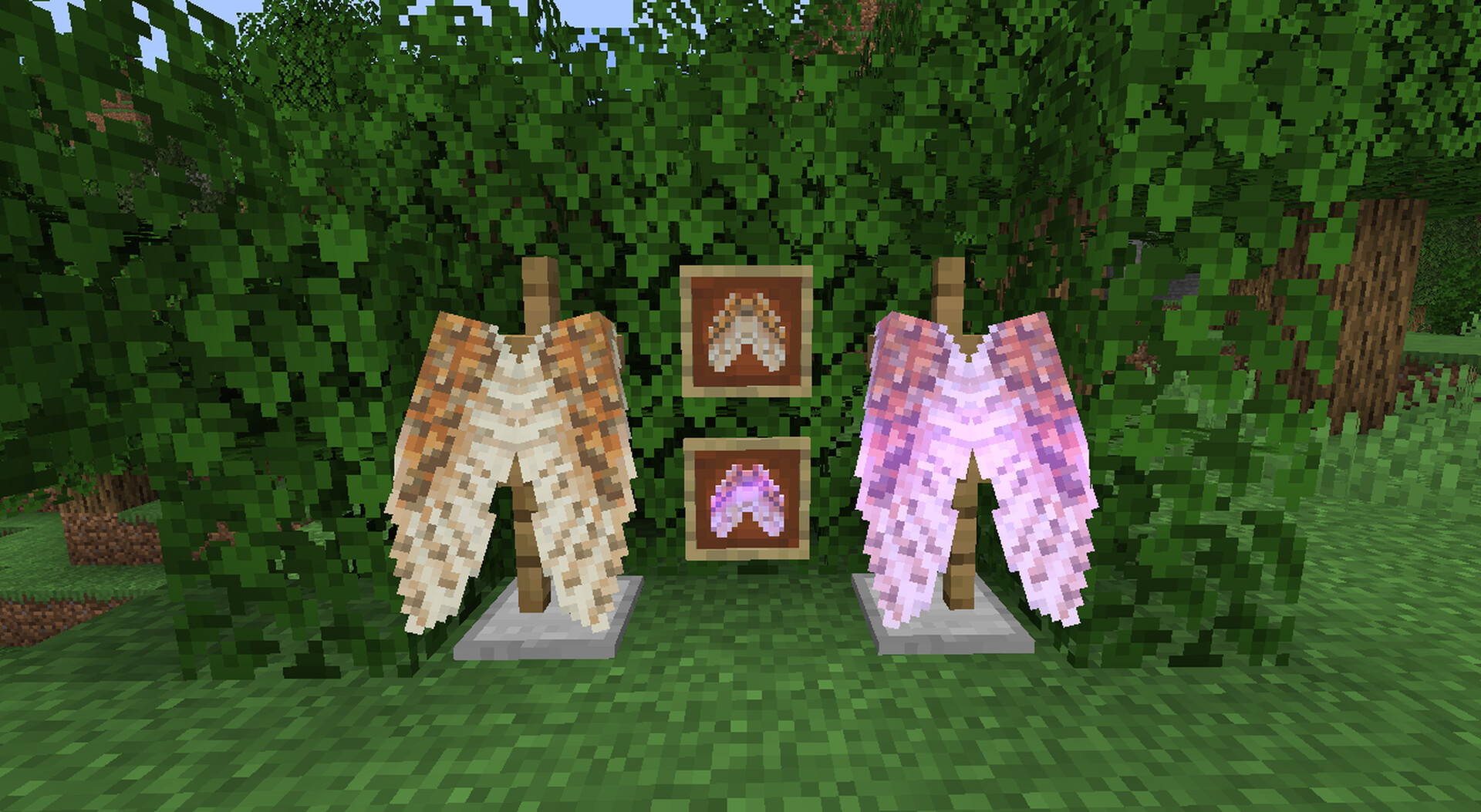 Barn Owl Wings Elytra Minecraft Texture Pack