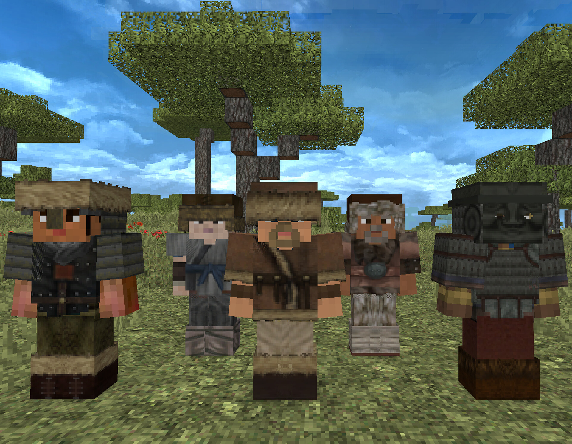 Steppe Warriors [Armor Set] Minecraft Texture Pack