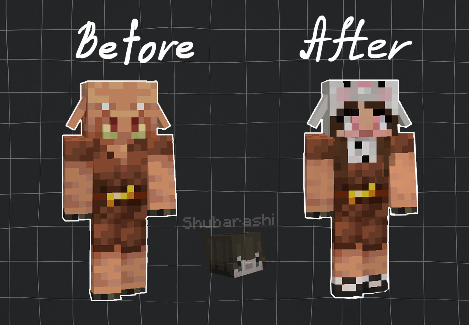 Cute Piglin Minecraft Texture Pack