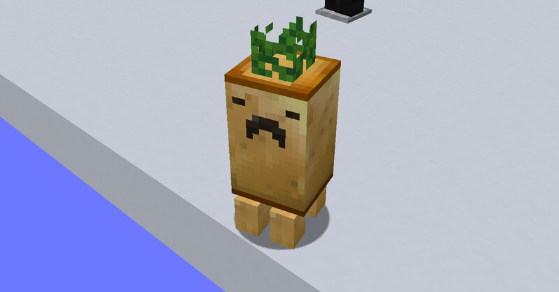 Potato Creeper (Optifine) Minecraft Texture Pack
