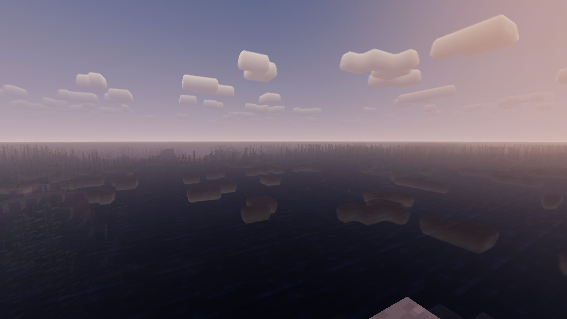 Really Dark Water Minecraft Texture Pack