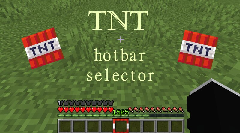 Hotbar selector: TNT Minecraft Texture Pack