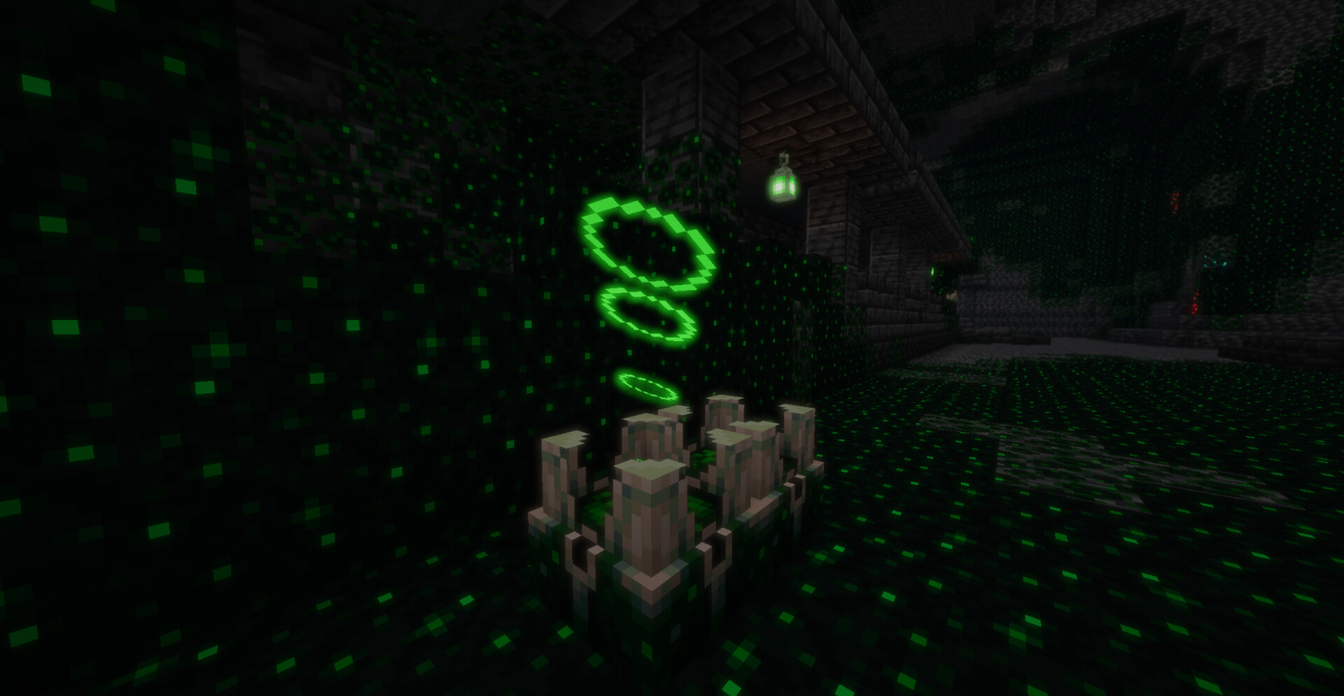 Green sculk 1.19+ Minecraft Texture Pack