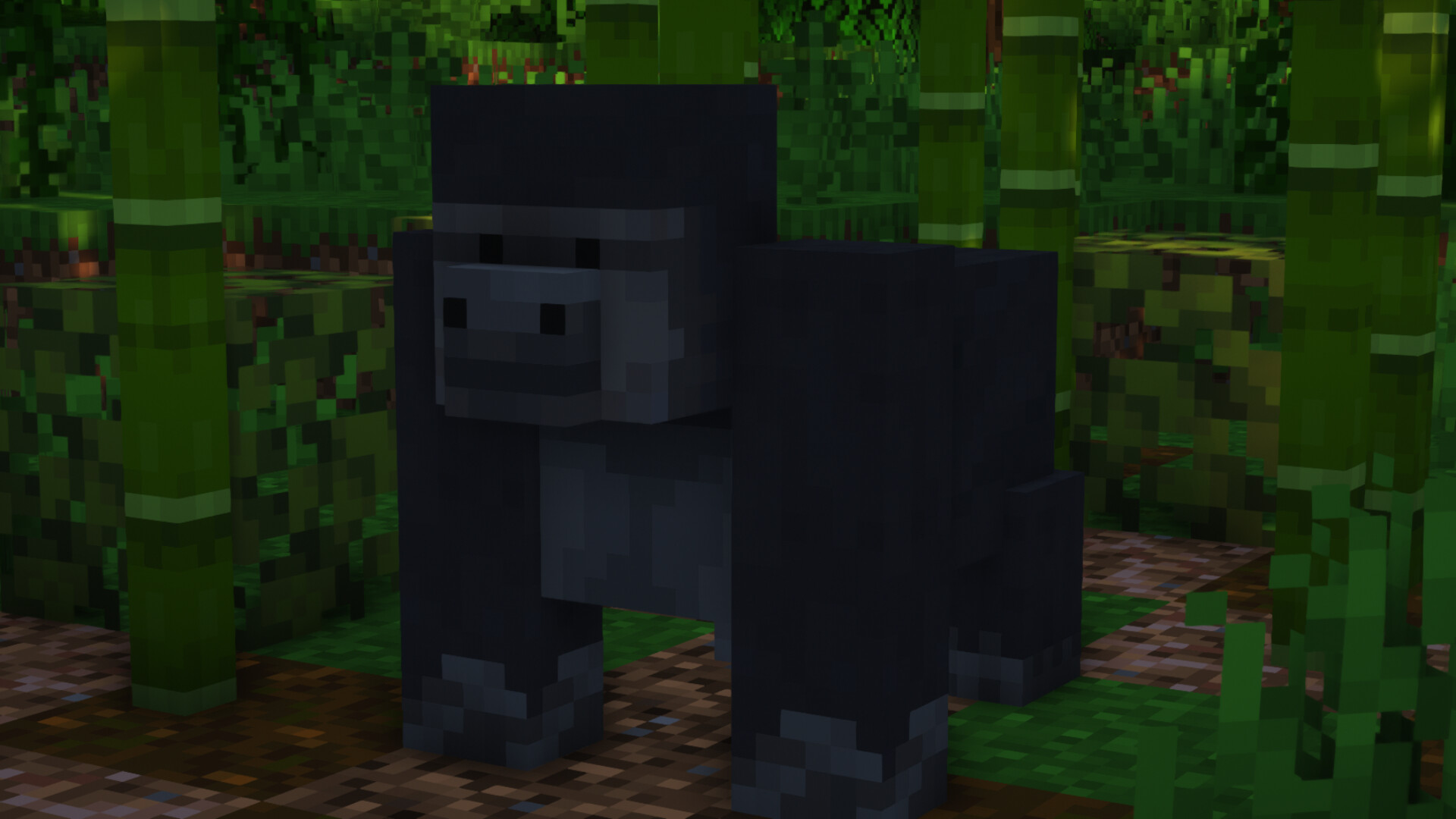 Gorillas v1.5 − Even more MONKE [Optifine] Minecraft Texture Pack