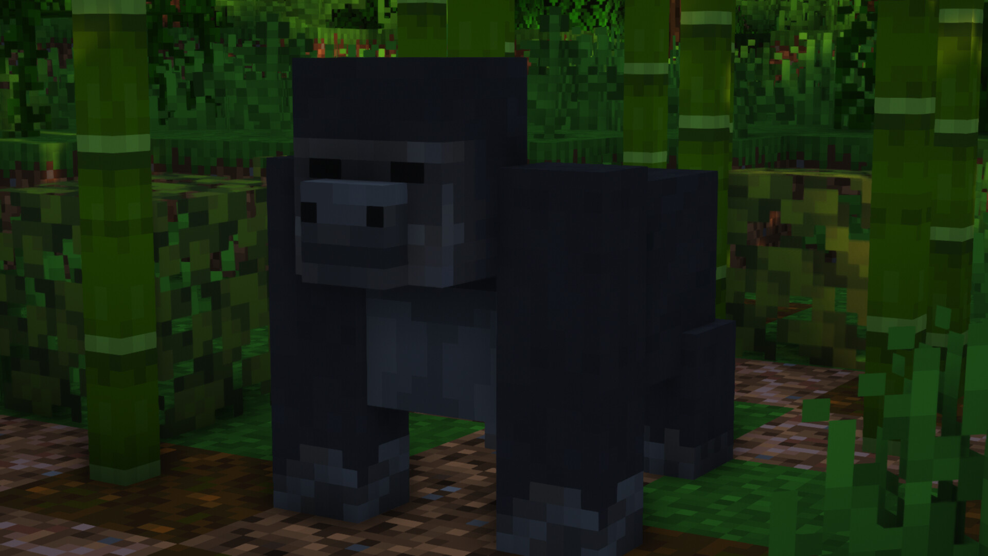 Gorillas v1.5 − Even more MONKE [Optifine] Minecraft Texture Pack
