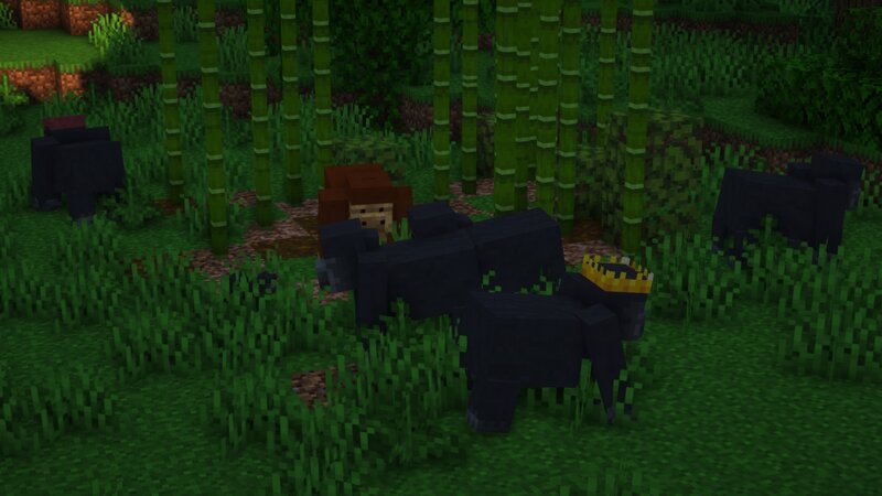 Gorillas v1.5 − Even more MONKE [Optifine] Minecraft Texture Pack