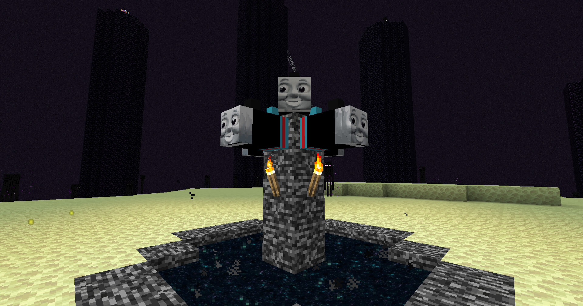 Thomas the Train Dragon Minecraft Texture Pack