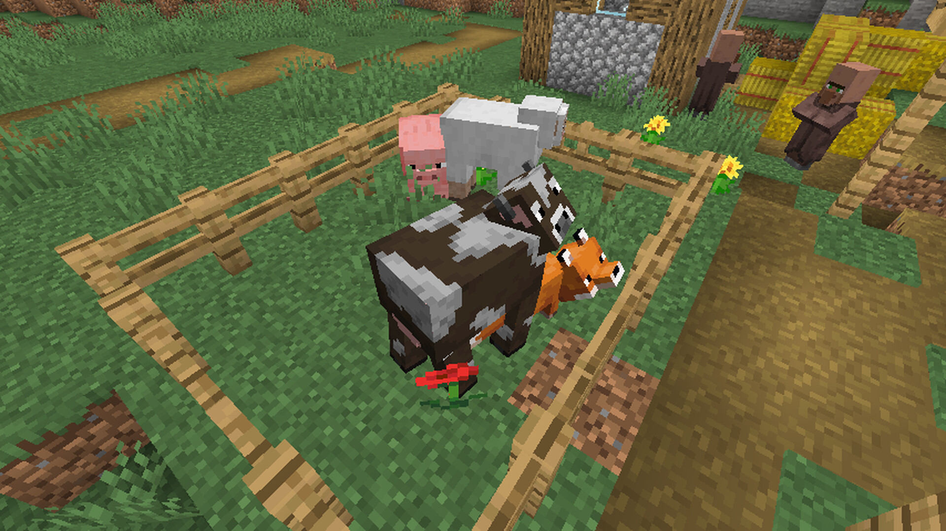 Mobs with IQ (1.9-1.19) Minecraft Texture Pack