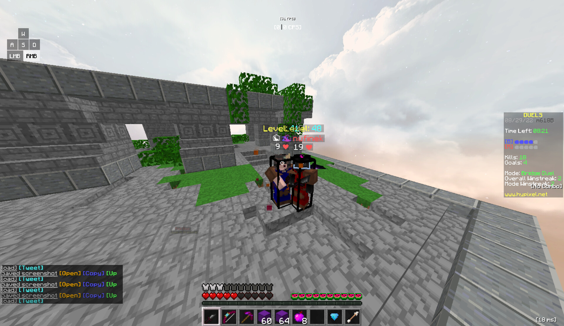 velvet 16x bridge overlay Minecraft Texture Pack