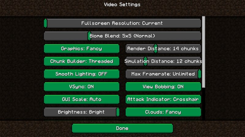 Launcher Style Buttons Minecraft Texture Pack